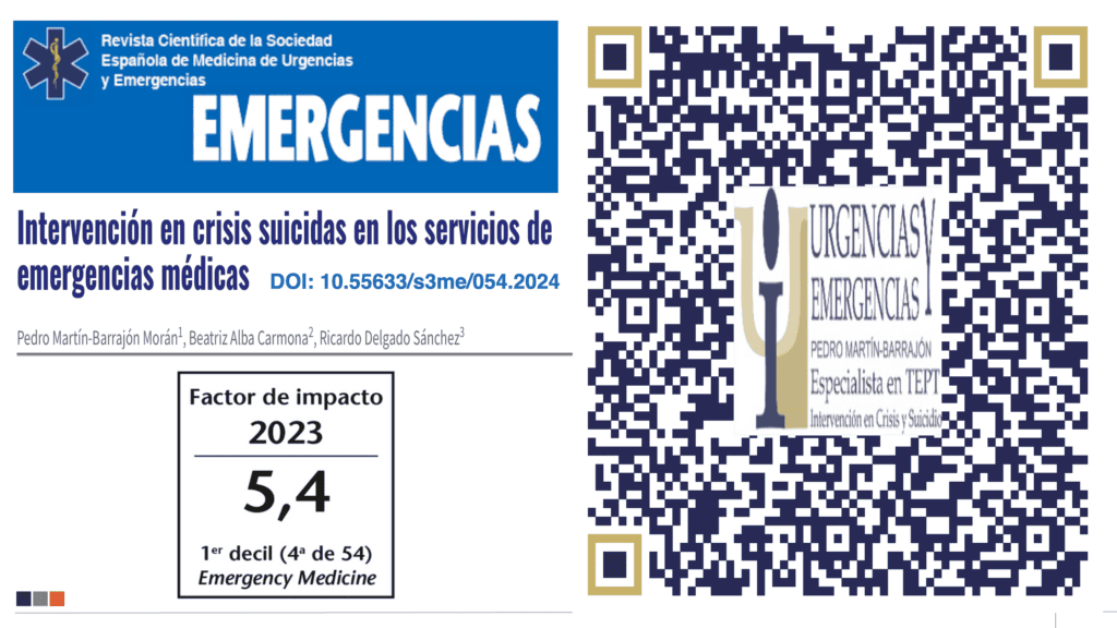 QR Revista SEMES. Intervención en Crisis Suicidas en los Servicios de ...